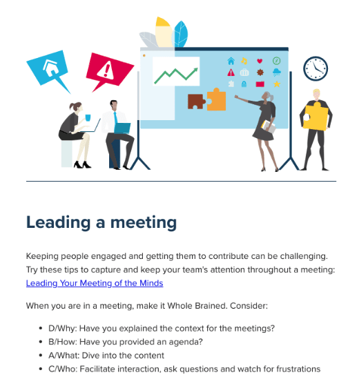 Make Your Meetings Work with Stop & Think | Herrmann